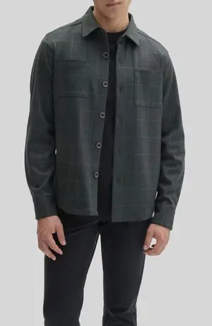 Robert Barakett Renzo Overshirt - Olive