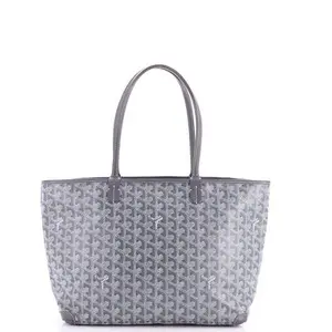Goyard Artois Tote Coated Canvas Pm - Grey