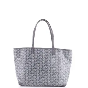 Goyard Artois Tote Coated Canvas Pm - Grey