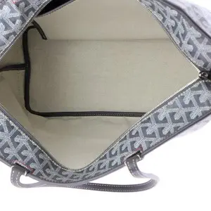 Goyard Artois Tote Coated Canvas Pm - Grey