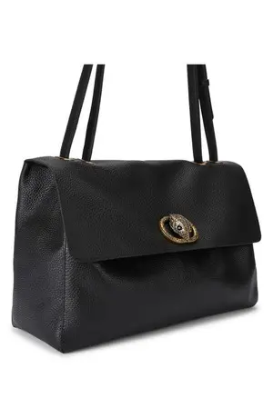 Kurt Geiger Chelsea Large Slouchy Leather Flap Bag