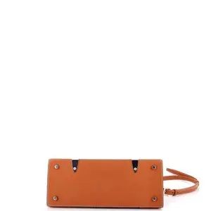 Goyard Saigon Top Handle Bag Coated Canvas With Leather Pm - Brown