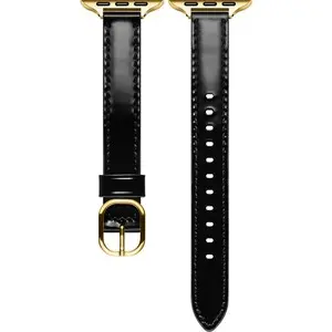 POSH TECH Carmen Patent Leather Watchband Black
