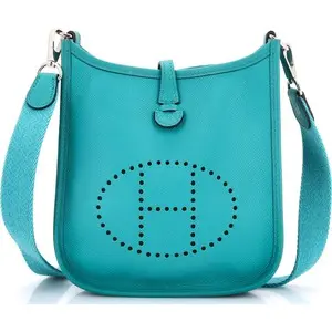 Hermès Evelyne Bag Gen Iii Epsom Tpm - Blue