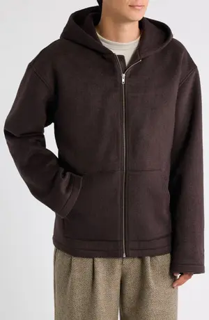KROST Wool Blend Zip Hooodie