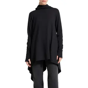 MARCELLA Daria Hooded Tunic - Black