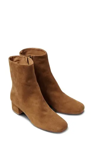 Beek Raven Leather Bootie - Toffee