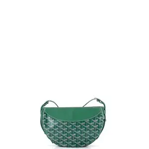 Goyard Hirondelle Shoulder Bag Coated Canvas And Leather