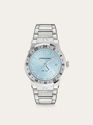 FERRAGAMO F-80 Classic Gmt Watch Blue