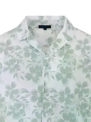 PATRICK ASSARAF Tropical Floral-print Shirt