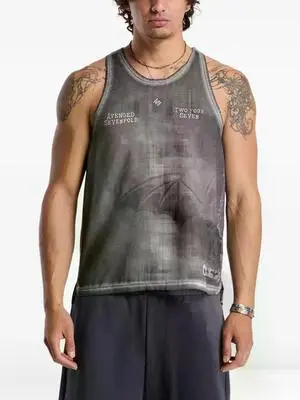 REPRESENT 247 X Avenged Sevenfold Death Bat Graphic-print Vest