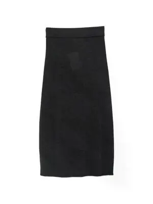 TOTEME Fine-knit Skirt - Grey