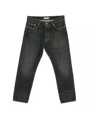 ICON DENIM LOS ANGELES Josh Faded-effect Distressed-finish Jeans - Black