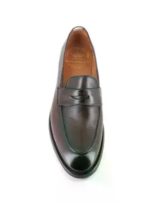 Officine Creative Opera Flexi 101 Polished Leather Loafers - Brown