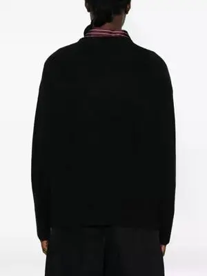 Vince Crew-neck Ribbed-trim Sweater