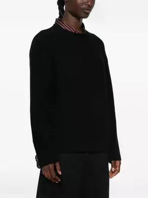 Vince Crew-neck Ribbed-trim Sweater