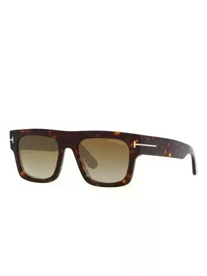 TOM FORD T-detail Square-frame Sunglasses