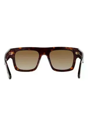 TOM FORD T-detail Square-frame Sunglasses