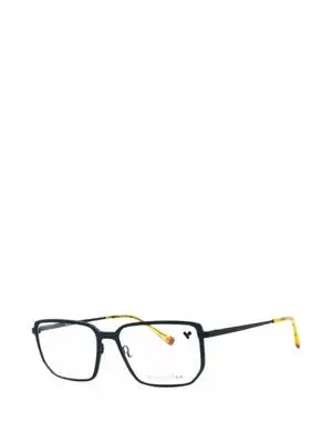 MCALLISTER Rectangular-frame Glasses - Black