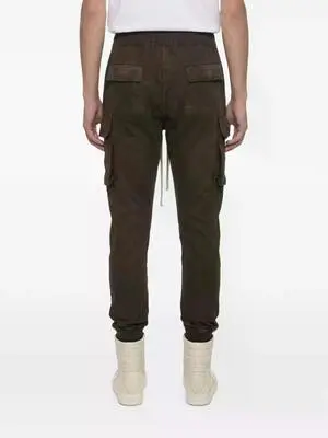 Rick Owens Drawstring-waist Cargo Pants - Brown