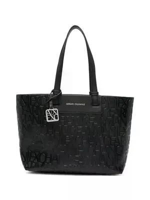 Armani Exchange Logo-debossed Tote Bag