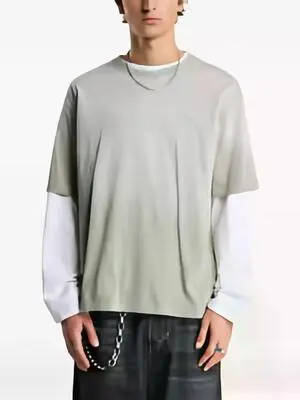 MISBHV Graphic-print Distressed T-shirt - Green