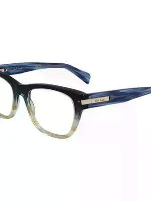 Paul Smith Square-frame Glasses - Blue