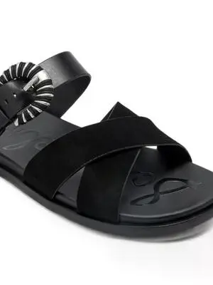 Sam Edelman Lucy Buckle-fastening Flat Sandals