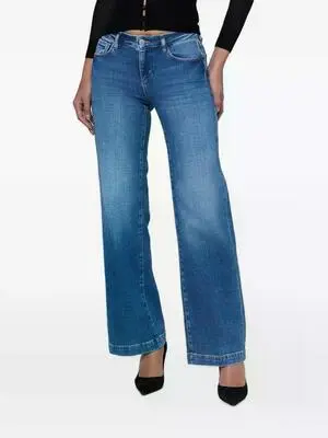 L'Agence Joanne Faded-effect Jeans