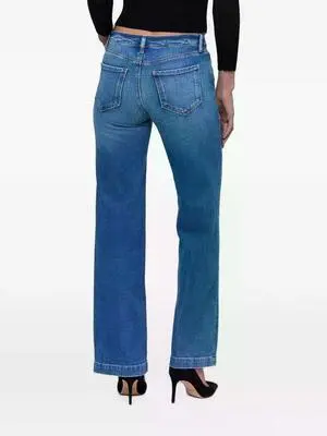 L'Agence Joanne Faded-effect Jeans