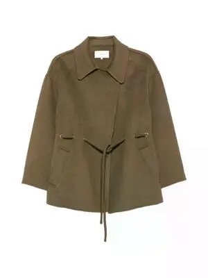 Ba&sh Belted Wool Jacket