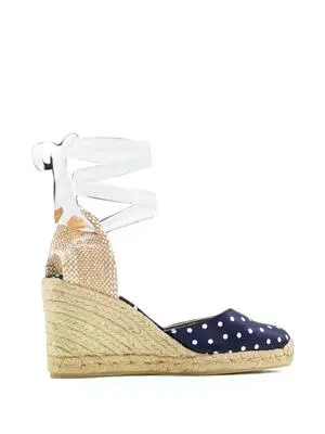 CastaÑer Carina Polka Dot-print Espadrilles