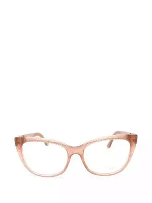MARCIANO Glitter-effect Cat-eye Glasses - Brown