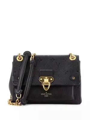 LOUIS VUITTON Vavin Handbag Monogram Empreinte Leather Bb Crossbody Bag - Black