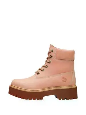 Timberland Stone Street Leather Ankle Boots