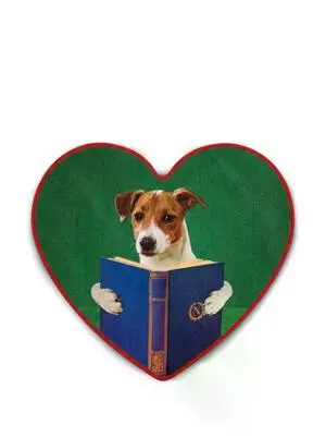 SELETTI Toiletpaper Nerdy Dog Bath Mat - Green