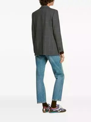 Sandro Checked Tailored Blazer