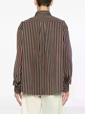 Sandro Striped Long-sleeve Shirt
