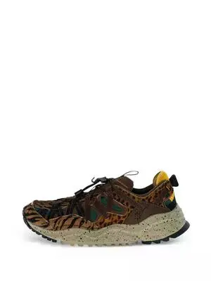 FLOWER MOUNTAIN Kazana Fall Animal-print Sneakers