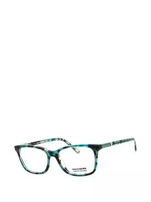 Sketchers Tortoiseshell-effect Rectangle-frame Glasses