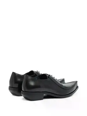 DIESEL® Pointed-toe Leather Derby Shoes