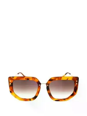 Isabel Marant Étoile Tortoiseshell-effect Cat-eye Sunglasses - Brown