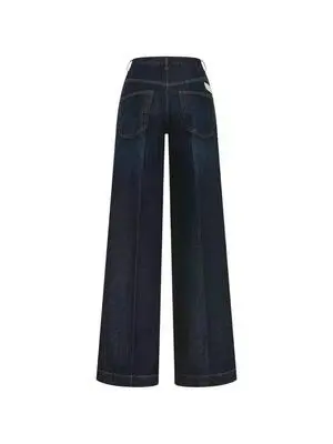 NINE:INTHE:MORNING Pressed-crease Wide-leg Jeans