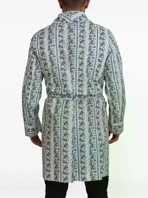 Dolce & Gabbana Floral-print Cotton Robe