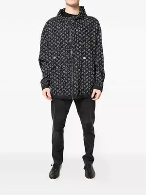 Dolce & Gabbana Heart-print Hooded Jacket