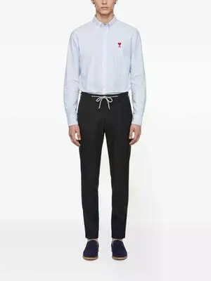 Eleventy Drawstring Pleated Trousers