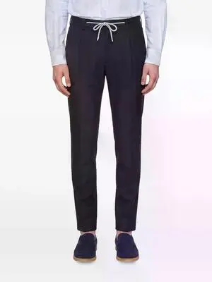Eleventy Drawstring Pleated Trousers