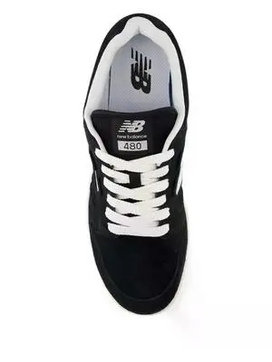 NEW BALANCE 480 Logo Sneakers - Black