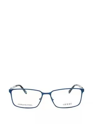 Guess Rectangle-frame Glasses - Blue