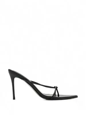 Femme La Akira Knotted Leather Sandals